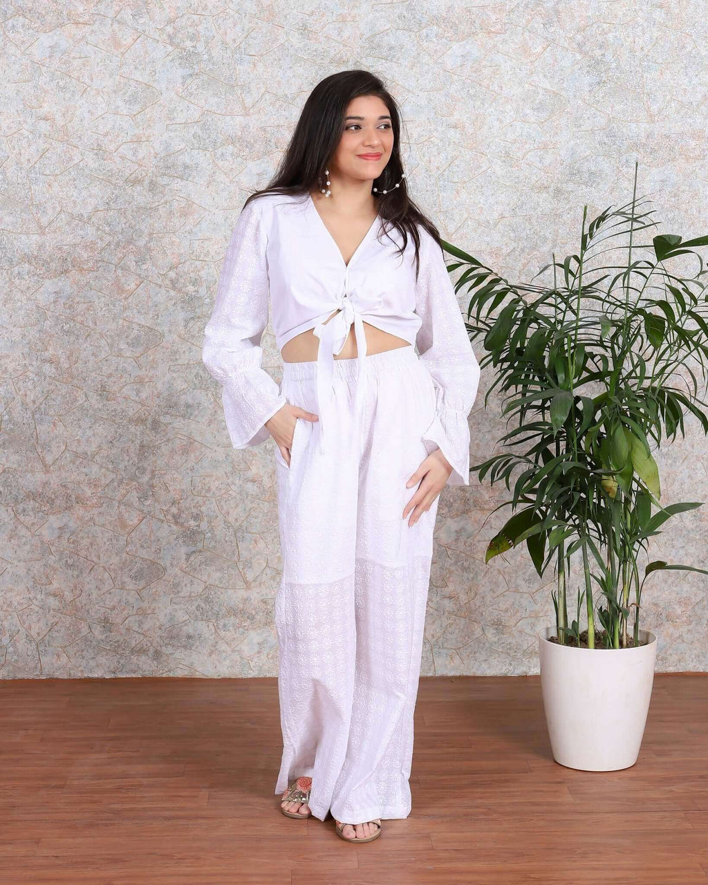 White Coord Set - Perfect Summer Beach Wear