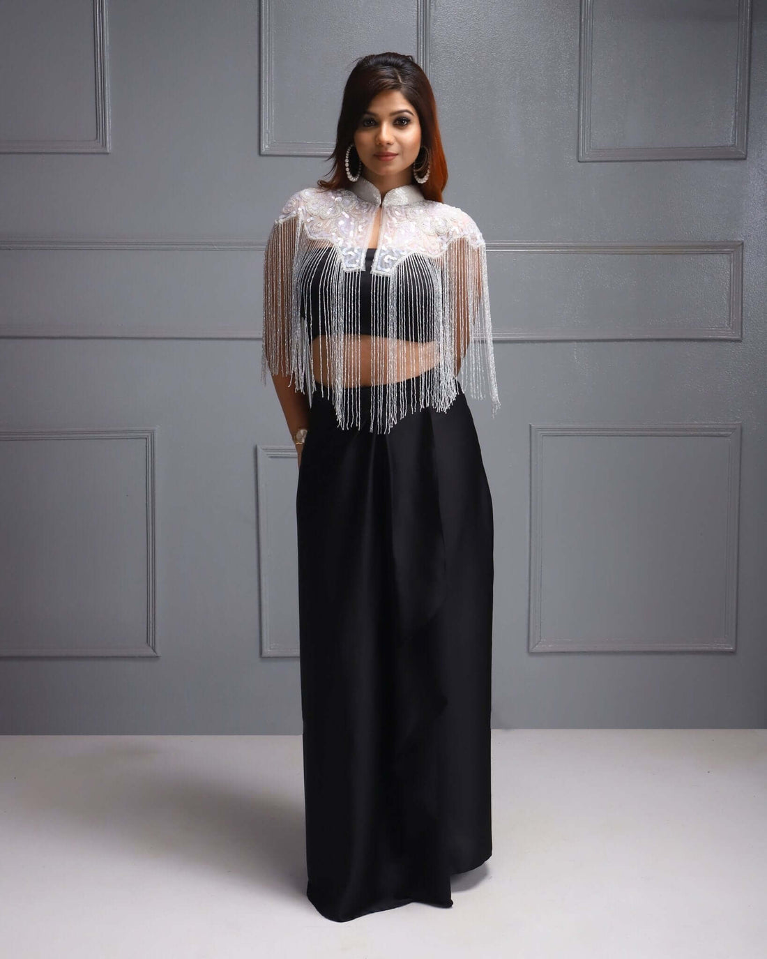 Fringe Cape | Discover Elegance House Of Majisha